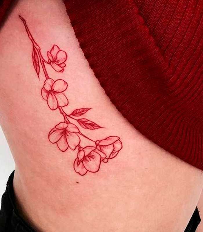 【Tatuajes rojos】🔴 Significados y mejores diseños