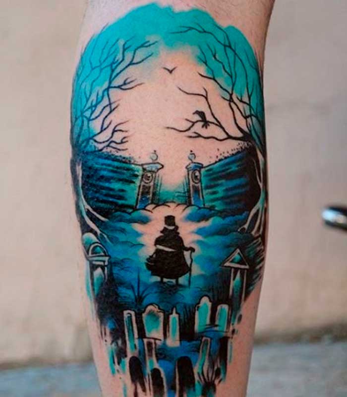 【Tatuajes azules】🔵 Significados y mejores diseños