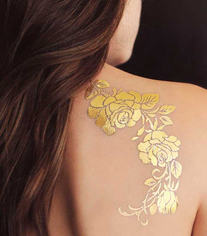 【Tatuajes dorados】🏆 Significados y mejores diseños