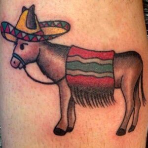 Tatuajes de burros: Significado y mejores diseños