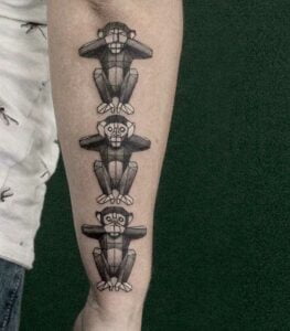 Tatuajes de monos: 🐒 Significado y mejores diseños