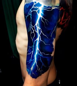 +150 Tatuajes de rayos: ⚡ Significado, imágenes y diseños
