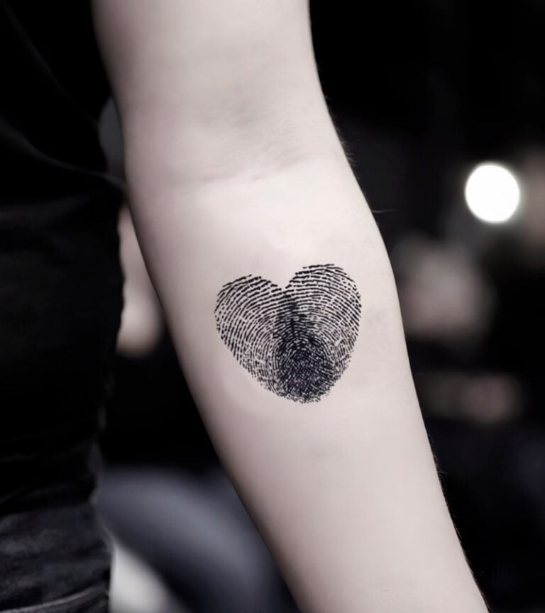 +50 Tatuajes de Huellas Dactilares: Significado, Imágenes y Diseños